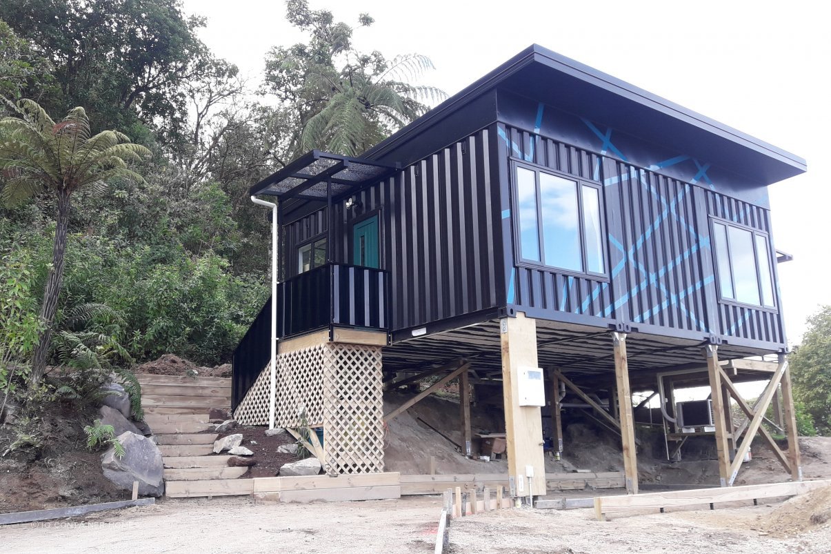 IQ Taupo Container House – New Zealand – Container Hacker